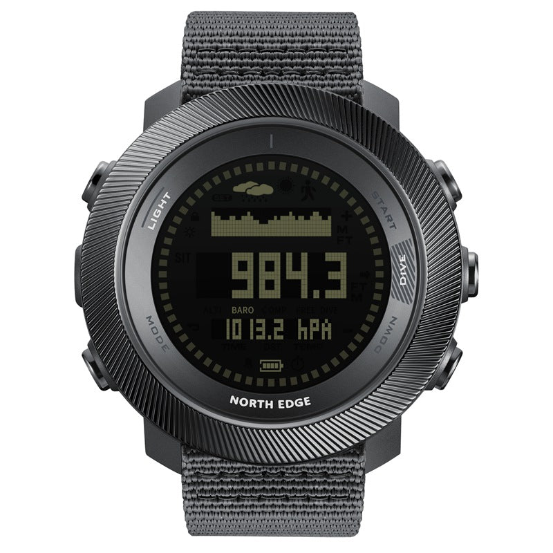NORTH EDGE Tactical Vertico Carbon Fibre Watch Black – North Edge South ...